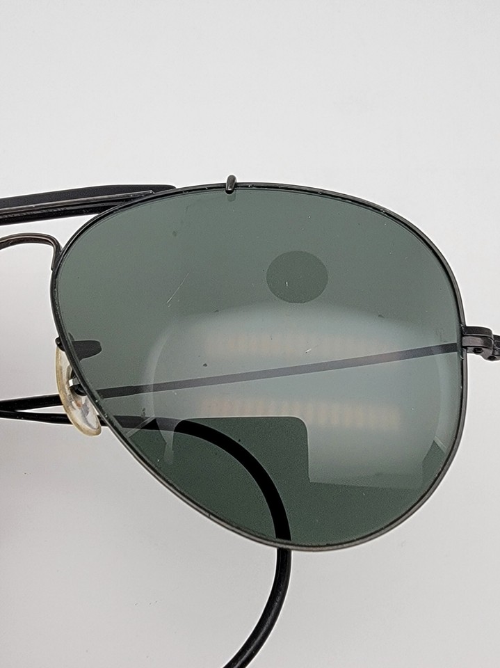 Ray-Ban B&L L9500 Outdoorsman Black Chrome Frame G-15 Lens Sunglasses w ...