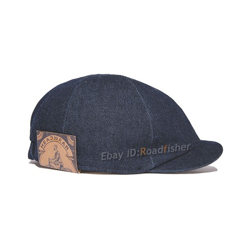 Men's Vintage Cotton Hat Denim Hat Outdoor Adjustable Hat Work Hat ...