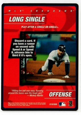 2000 MLB Showdown Strategy #S15 D.Jeter/Long Single ~ NY Yankees | eBay