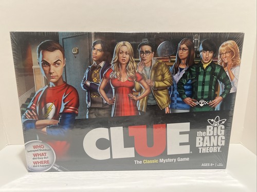 CLUE The Big Bang Theory Edition 2013 Classic Mystery Game - NEW ...