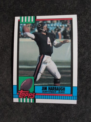 1990 Topps Football Card #366 Jim Harbaugh Chicago Bears | eBay