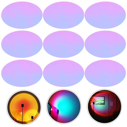 10 Pcs Sunset Ambient Light Film Lovers Orange | eBay Australia