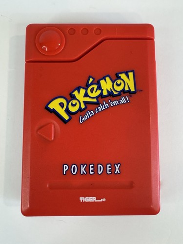 1998 Pokemon Pokedex Tiger Electronics Handheld Toy Tested Working | eBay