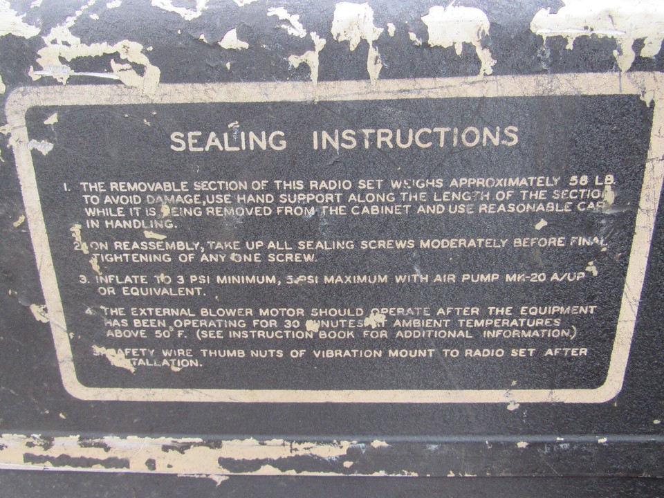 Vintage RT-178/ARC-27 Radio Aircraft Transceiver Military Signal Corps HAM | eBay