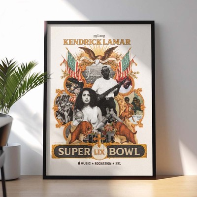 Kendrick Lamar Super Bowl LIX 2025 Halftime Show They Now Like Us ...