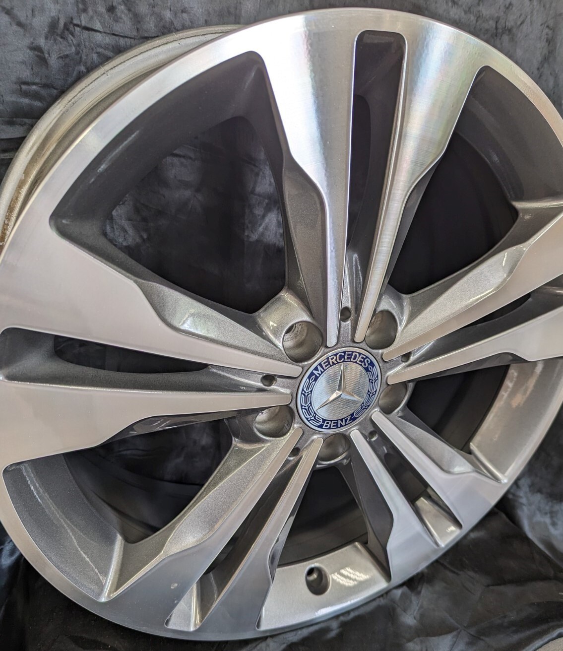 One MERCEDES Cla250 CL Class 2014 Factory OEM 18" Wheel Rim A2464010400 ...