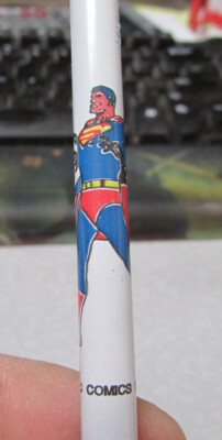 1978 DC comics unused ink pen, Superman, collectors pen NEW (ink dried ...
