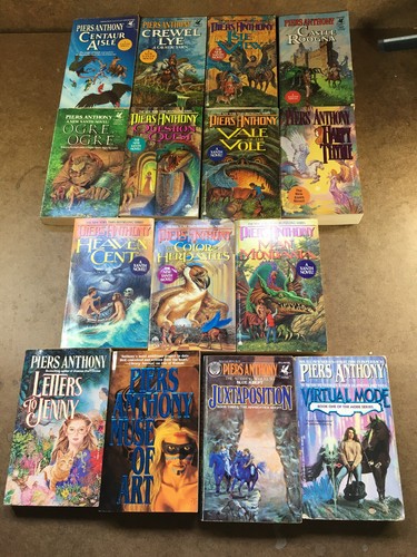 Lot of 11 Xanth Fantasy Books Set & 4 More Piers Anthony 15 PB Books | eBay