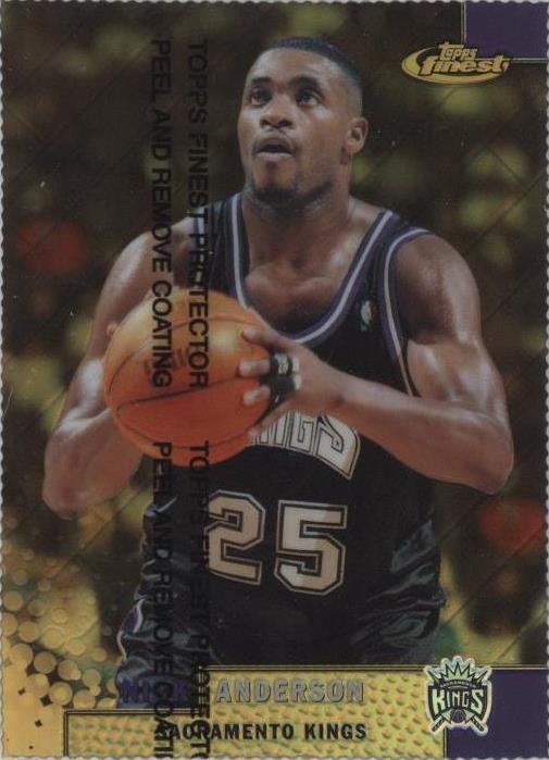 1999-00 Topps Finest - Nick Anderson #209 Gold Refractor /100 for sale ...