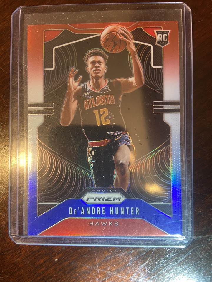 DeAndre Hunter 2019-2020 Rookie Lot of 6, Hoops, Mosaic, RWB Prizm ...