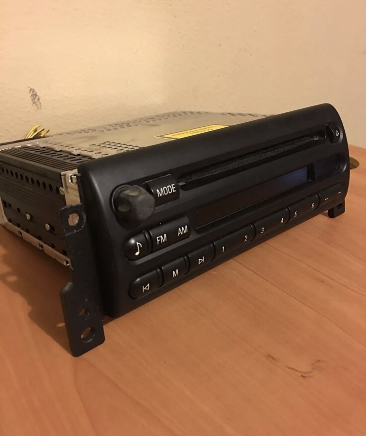 02 03 04 05 06 07 BMW Mini Cooper Cd53 Radio CD Player 65126977697 T074 ...