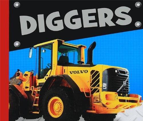 Giant Book: Diggers (Things That Go) - Paperback - GOOD | eBay