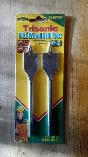 Wood Drill Bit Set - 7/8" & 1" Trisonic HW700 | eBay