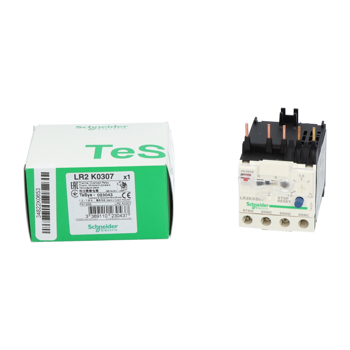 Overload Relay Thermal Overload Relay LRN 08N 2.5 4A EPSTEC China