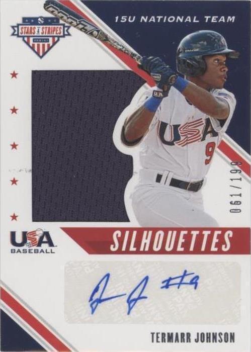 2020 Panini USA Baseball Stars & Stripes - Silhouettes Signatures ...
