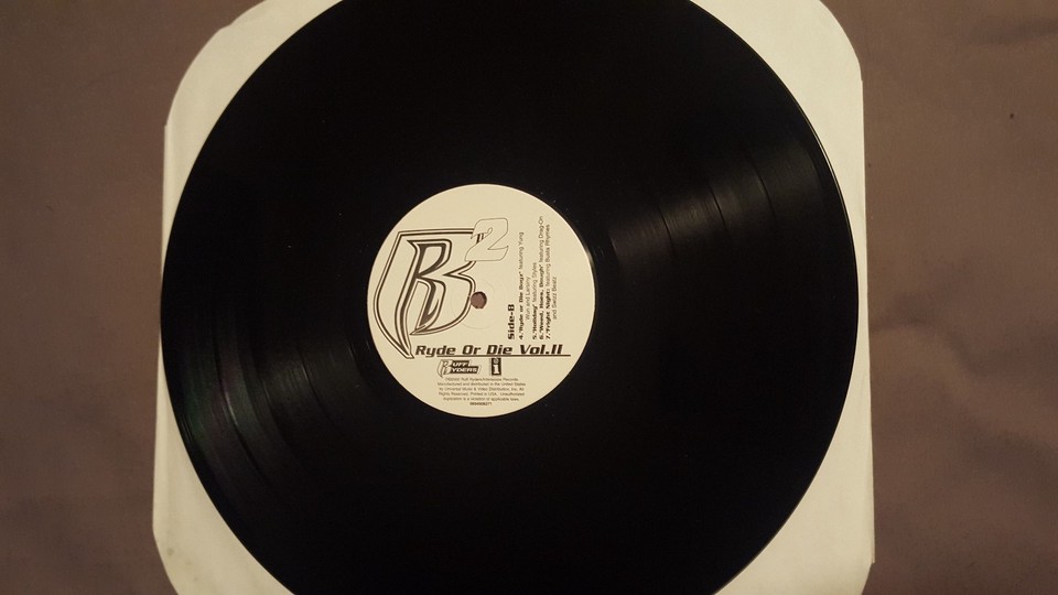 Vintage Vinyl PROMO LP Record - Ruff Ryders - Ryde or Die Vol. II | eBay