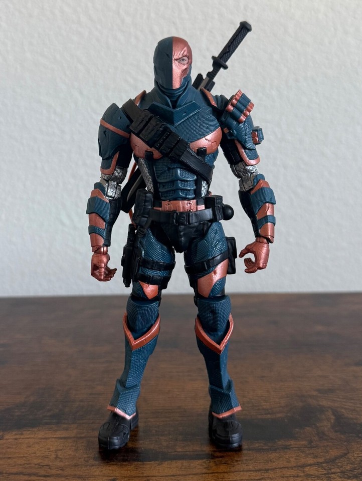 McFarlane DC Multiverse Batman Arkham Origins Deathstroke Action Figure ...