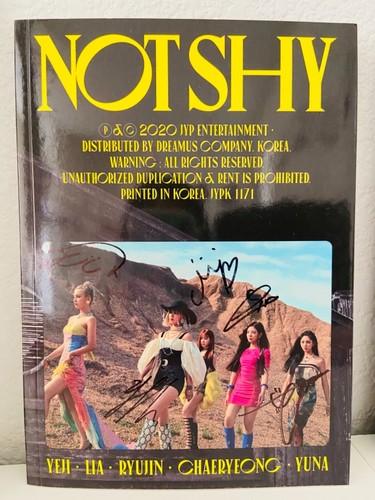 ITZY - ALL MEMBER Autograph(Signed) PROMO ALBUM | eBay