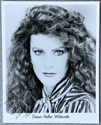 Dawn Heller Wildsmith Signed In Person 8x10 B&W Promo Photo - Authentic ...