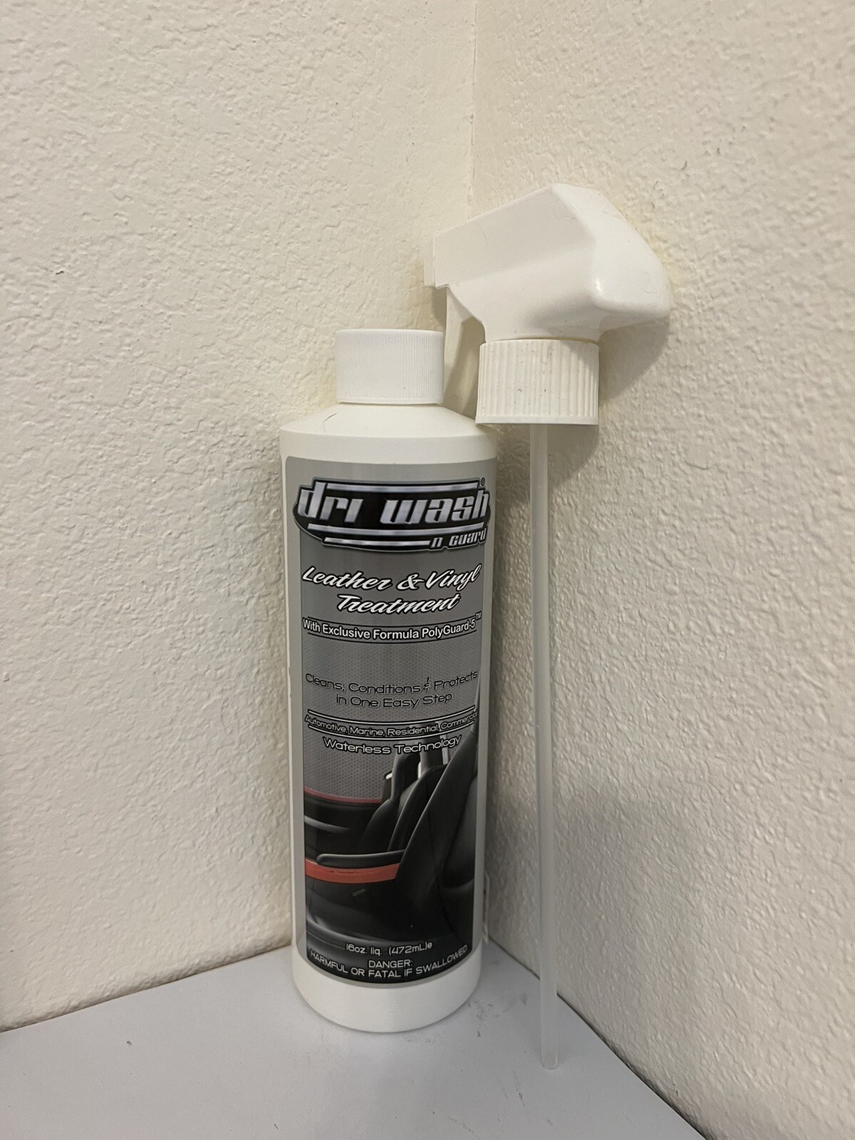 Dri Wash N Guard Leather And Vinyl 16Oz Spray Bottle. 10 Available For ...