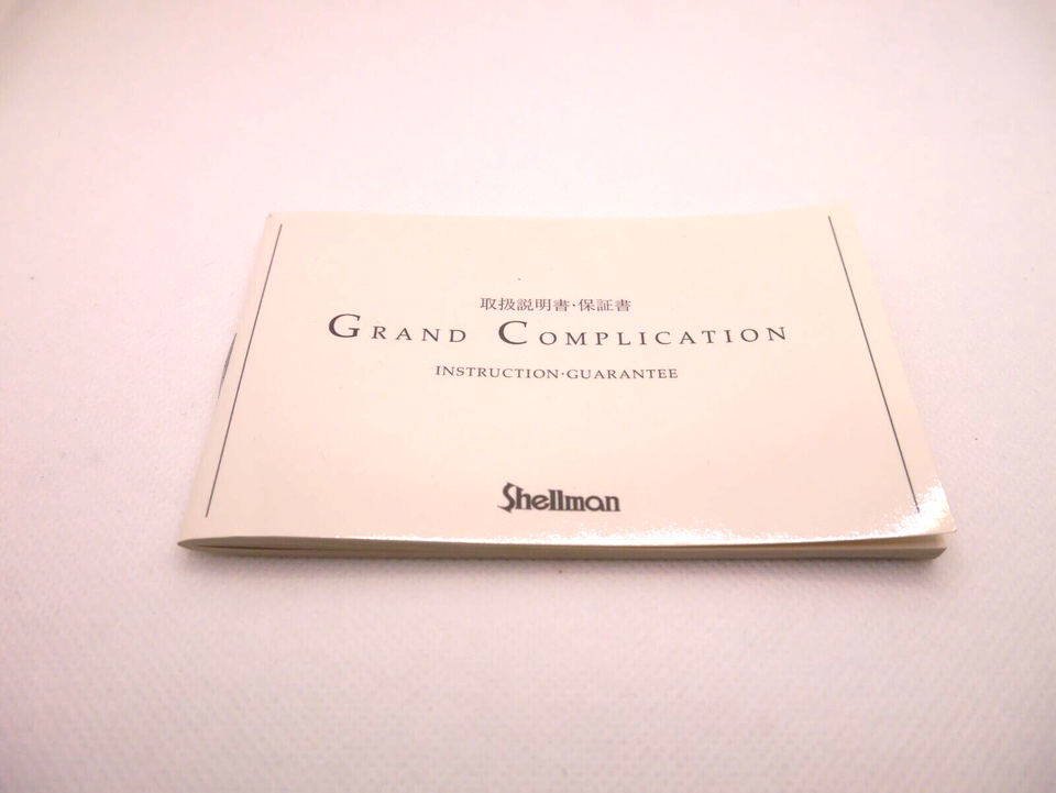 Shellman Grand complication 6770-H25152 overhauled(2023.11) Quartz Men ...