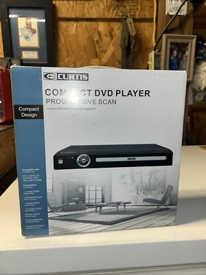 Curtis Compact DVD Player Progressive Scan DVD1053 New In Box | eBay