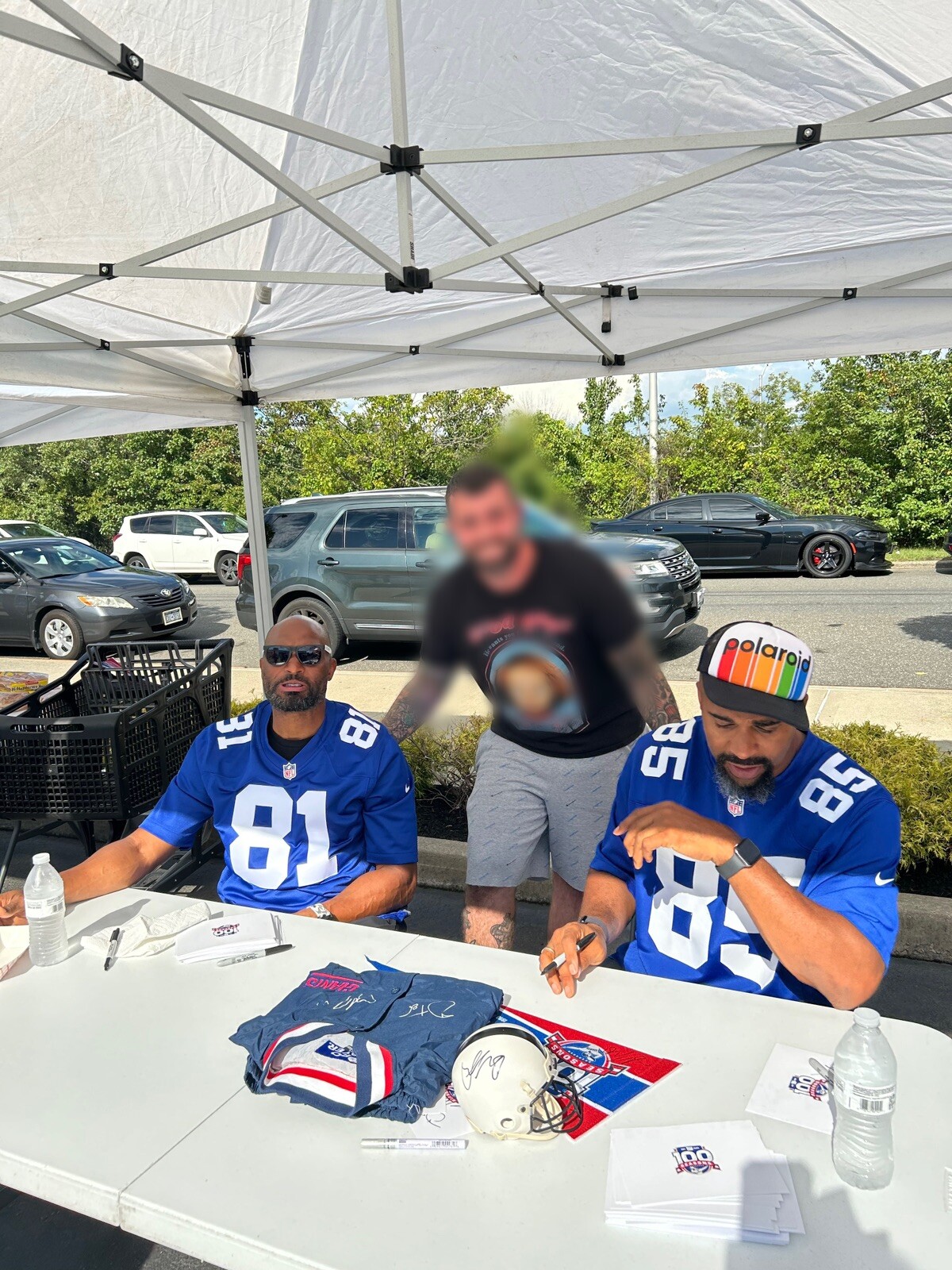 Amani Toomer & David Tyree New York Giants Mini Helmet Proof | eBay