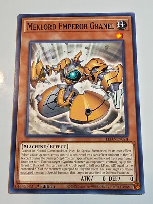 Meklord Emperor Granel - LED7-EN024 Common 1st Edition Yugioh | eBay
