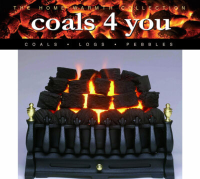 15 ELECTRIC FIRE REPLACEMENT COALS CERAMIC FIBRE GAS COAL | eBay UK