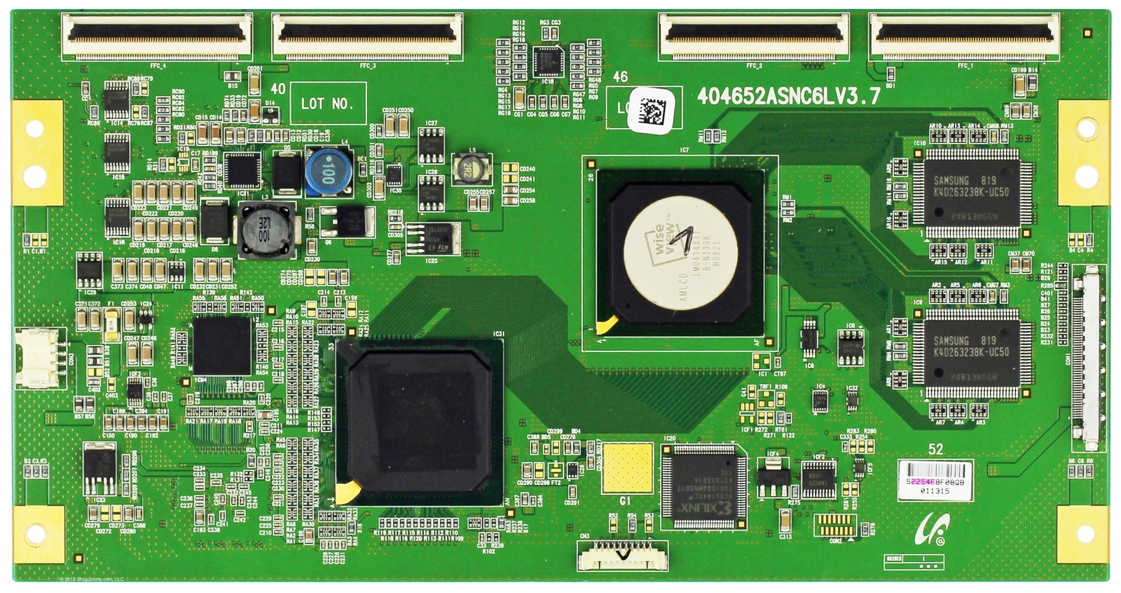 Sony 1-857-132-11 T-Con Board for KDL-52W4100 52WL140 52V4100 | eBay