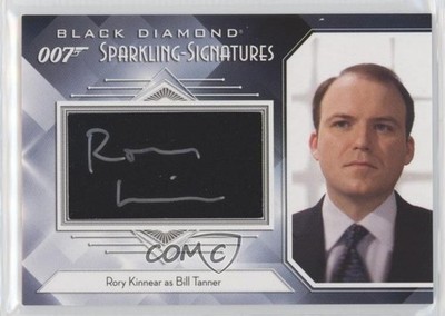 2025 Upper Deck James Bond Black Diamond Rory Kinnear Bill Tanner as ...