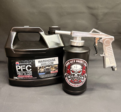 Gallon PFC Amber, Standard Undercoating Spray Gun Kit, and 1 Black ...