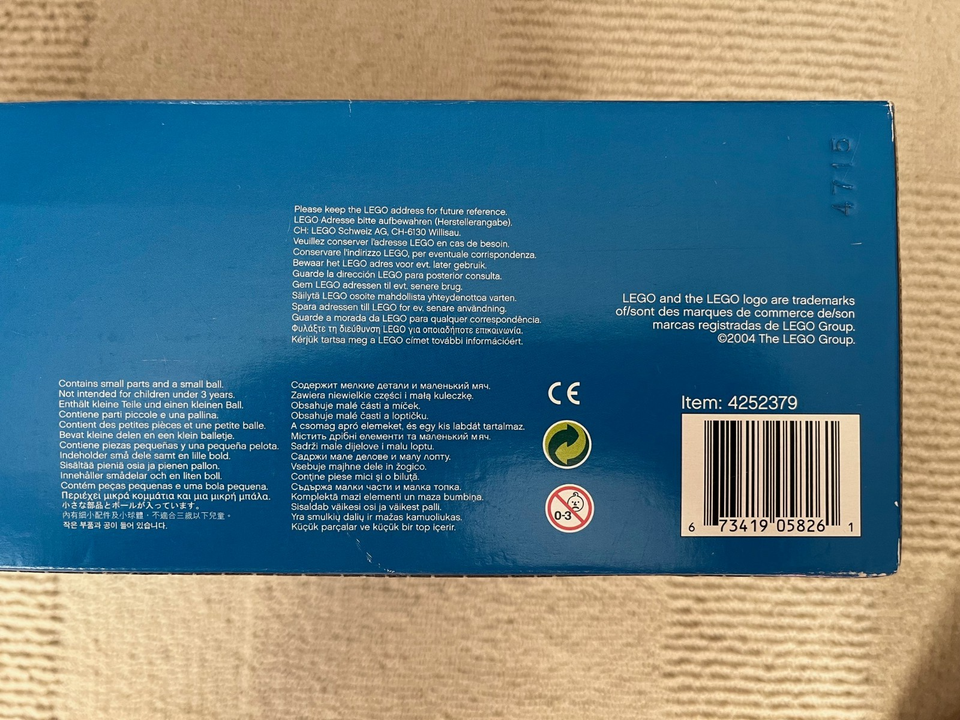 LEGO Maersk Container Ship 10152 UNOPENED, SEALED 2005 Edition Great ...