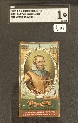 Captain John Smith 1889 Cameron & Sizer The New Discovery (N462) | eBay
