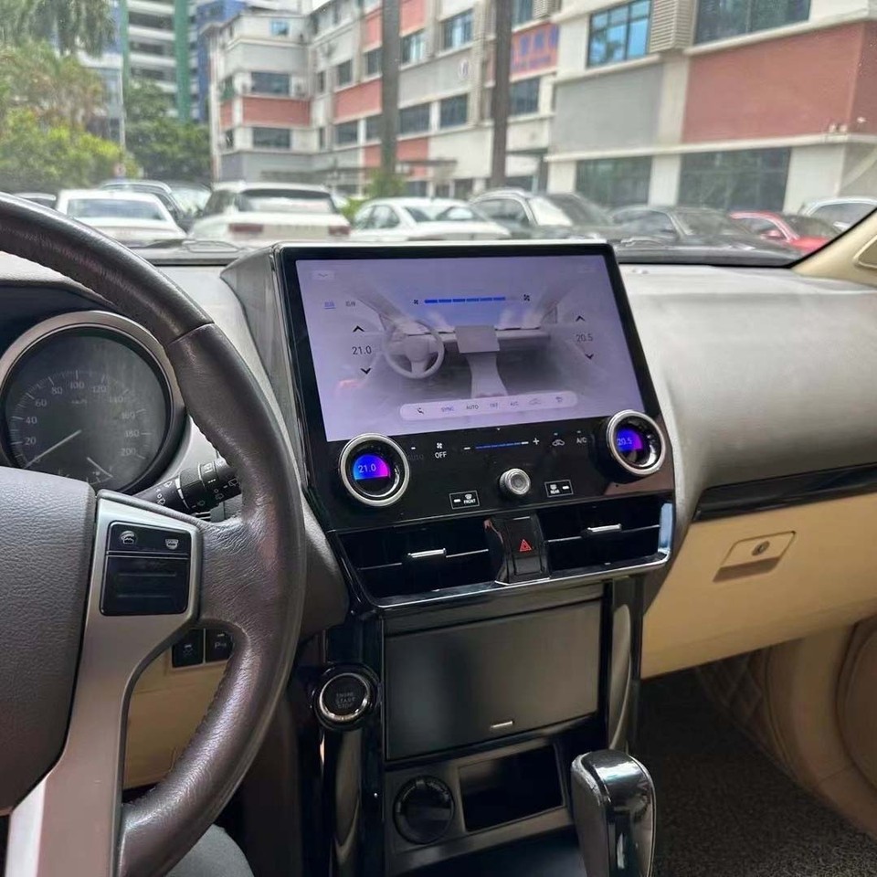 13.1" 64GB Android Carplay GPS Navigation Car Radio For TOYOTA PRADO ...