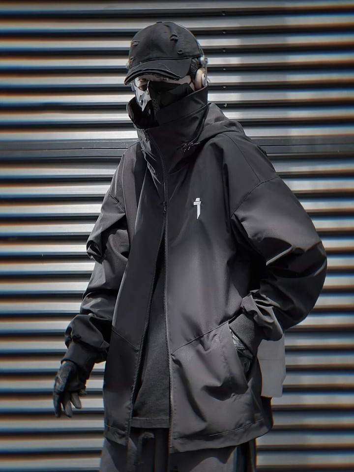 Niepce Techwear J35 Jacket Streetwear Cyberpunk Windbreaker Coat with ...