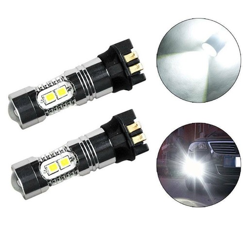 Premium Quality Xenon White PW24W LED Bulbs for BMW F30 3 Series DRL ...