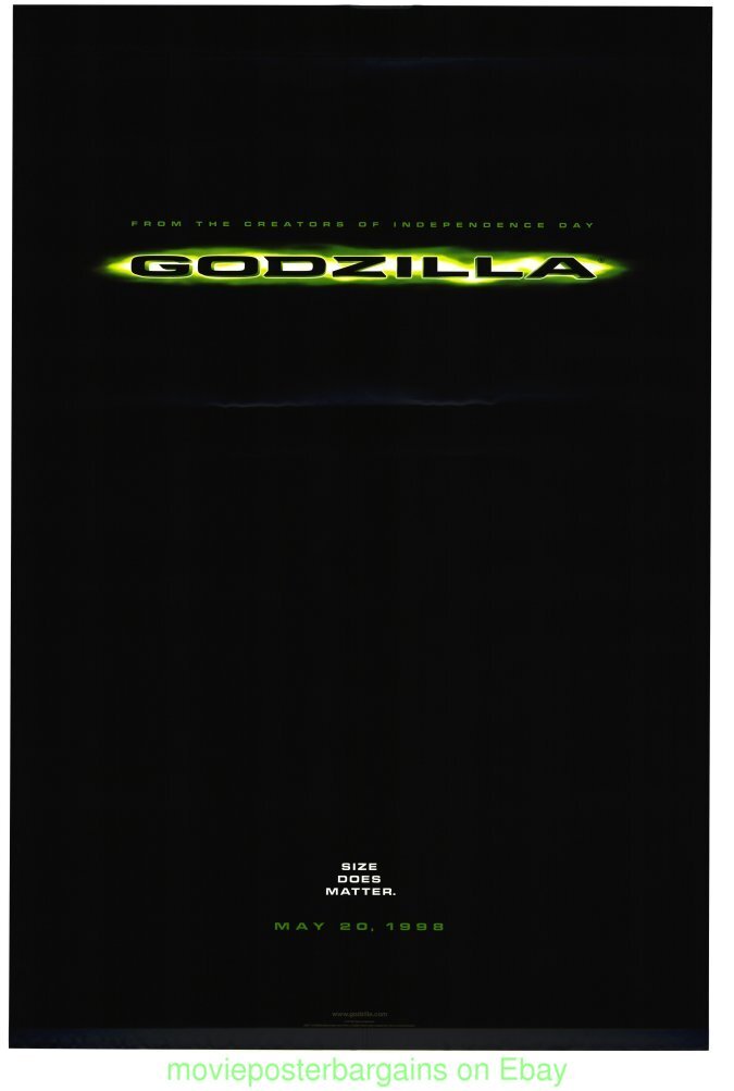 Godzilla 1998 Teaserposter GODZILLA X KONG: THE NEW EMPIRE Official