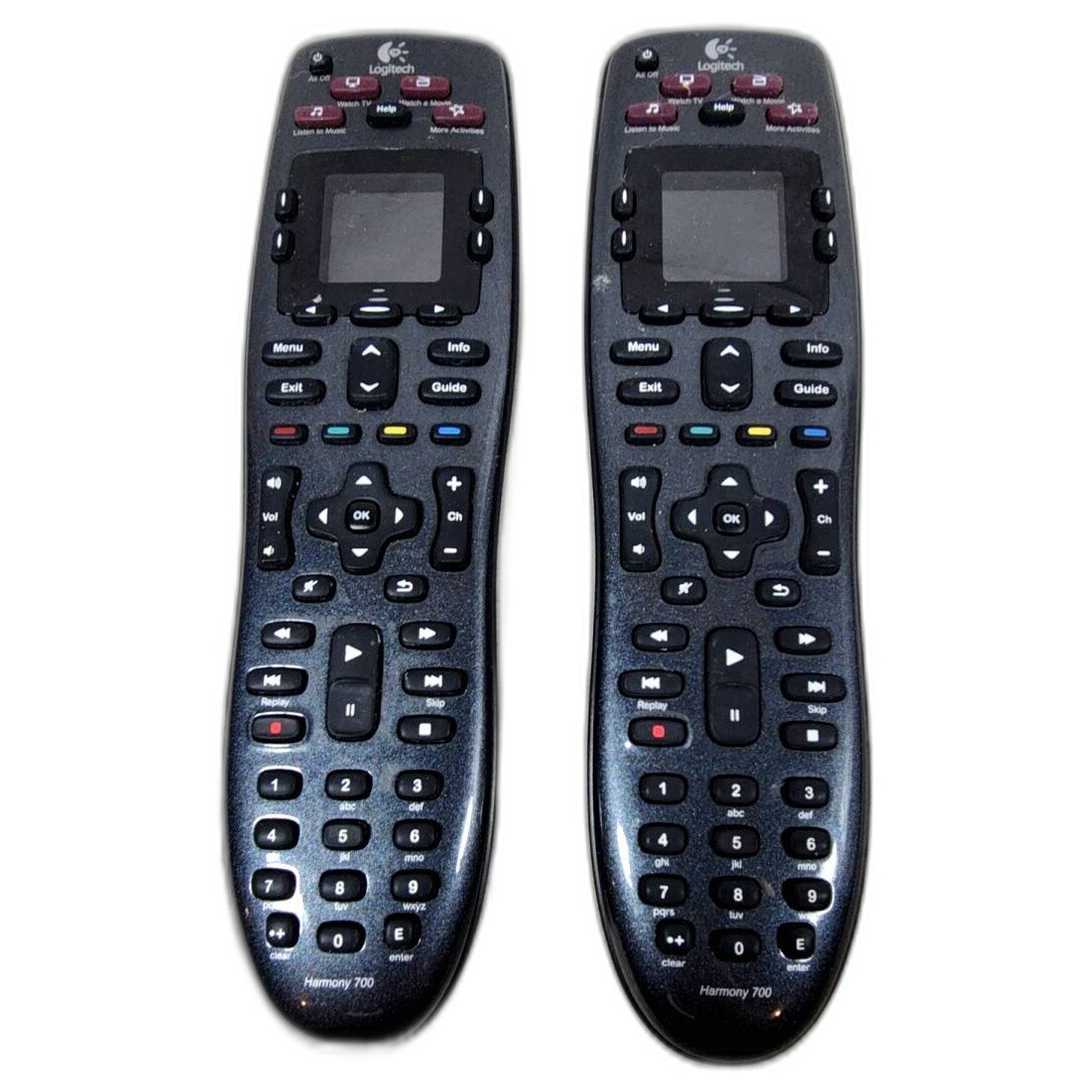 Logitech Harmony 700 Universal Programable Remote Control MISSING ...