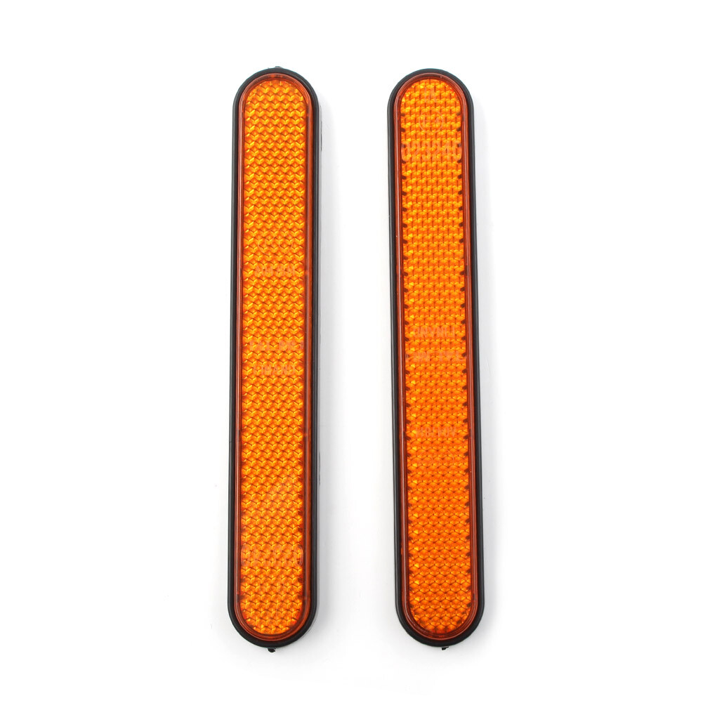 Orange Front Fork Leg Reflector Reflective For Harley Sportster 883 ...