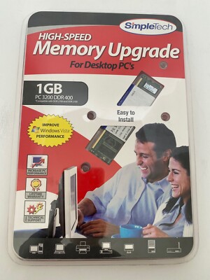 SimpleTech High-Speed Memory Upgrade For Desktop PC’S 1 GB | eBay