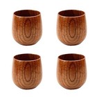 Vintage Nature Wood Tea Coffee Cup Mug Handmade Wooden Beer Drinking ...