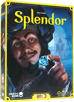 Splendor Board Game Fast Paced Gem Engine Building Strategy Game for 2 ...
