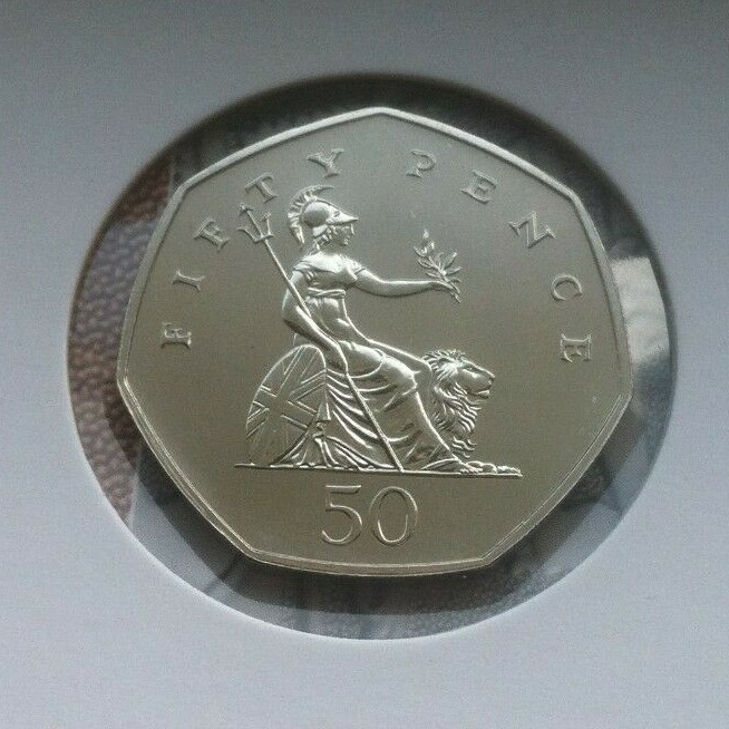 Brilliant Uncirculated 50p Coin Fifty pence Bunc-Choose Year from Royal ...