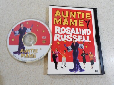 Auntie Mame Rosalind Russell DVD OOP Widescreen Snap case Movie ...
