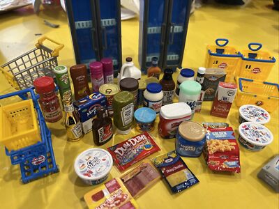 zuru mini brands lot 30+ Food Baskets, Carts Refridgerators | eBay
