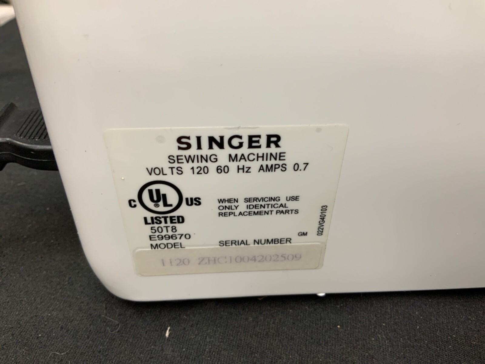Singer 1120 Scholastic Sewing Machine | eBay