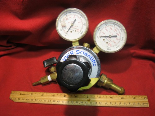 VWR Scientific Argon Regulator 4000 psi and 200 psi gauges | eBay