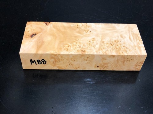 MB8 Maple Burl Knife Block Blank Handle Pistol Grip Wood | eBay