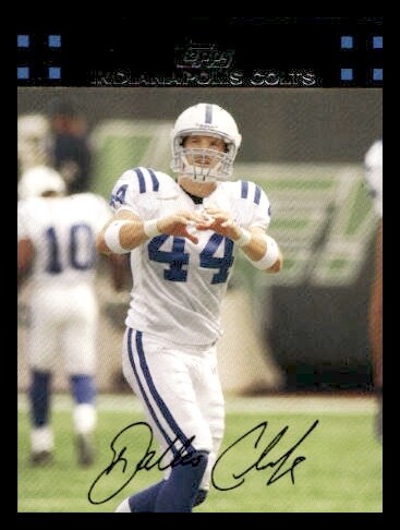 2007 Topps #202 Dallas Clark Indianapolis Colts | eBay
